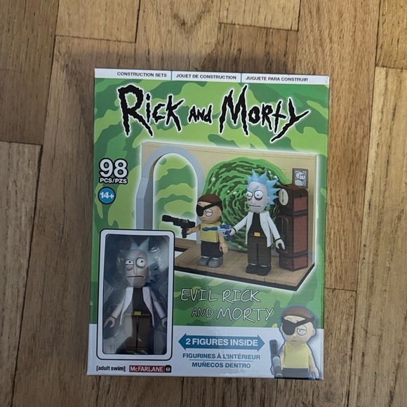 McFarlane Toys | Toys | Mcfarlane Rick And Morty Building Set Evil Rick ...